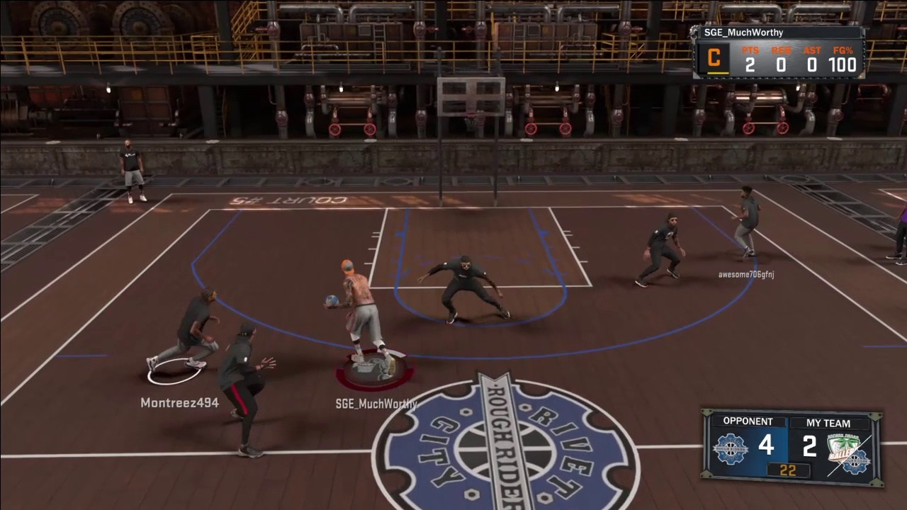 The BEST slasher on 2k!! - YouTube