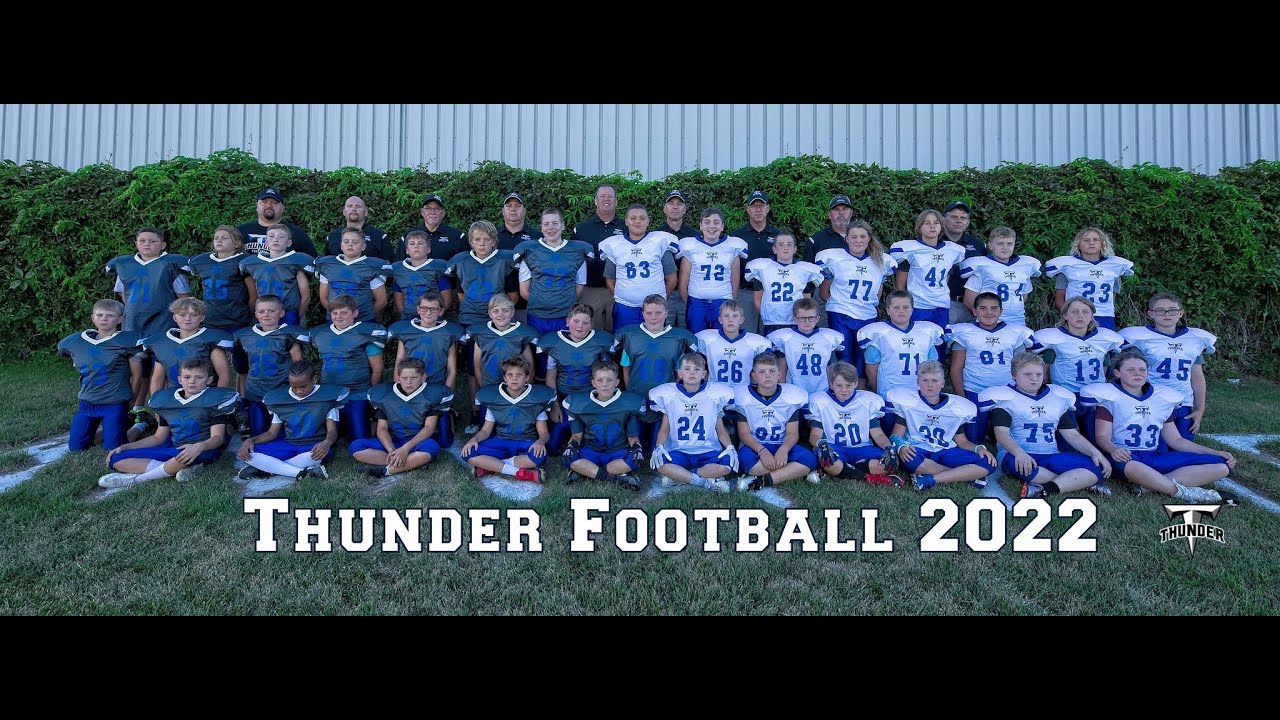 Thunder Football Video 2022 - YouTube