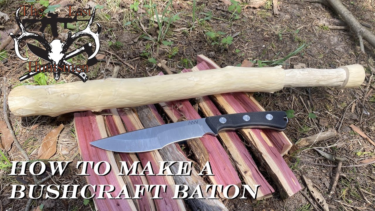 How to Make a Bushcraft Baton - YouTube