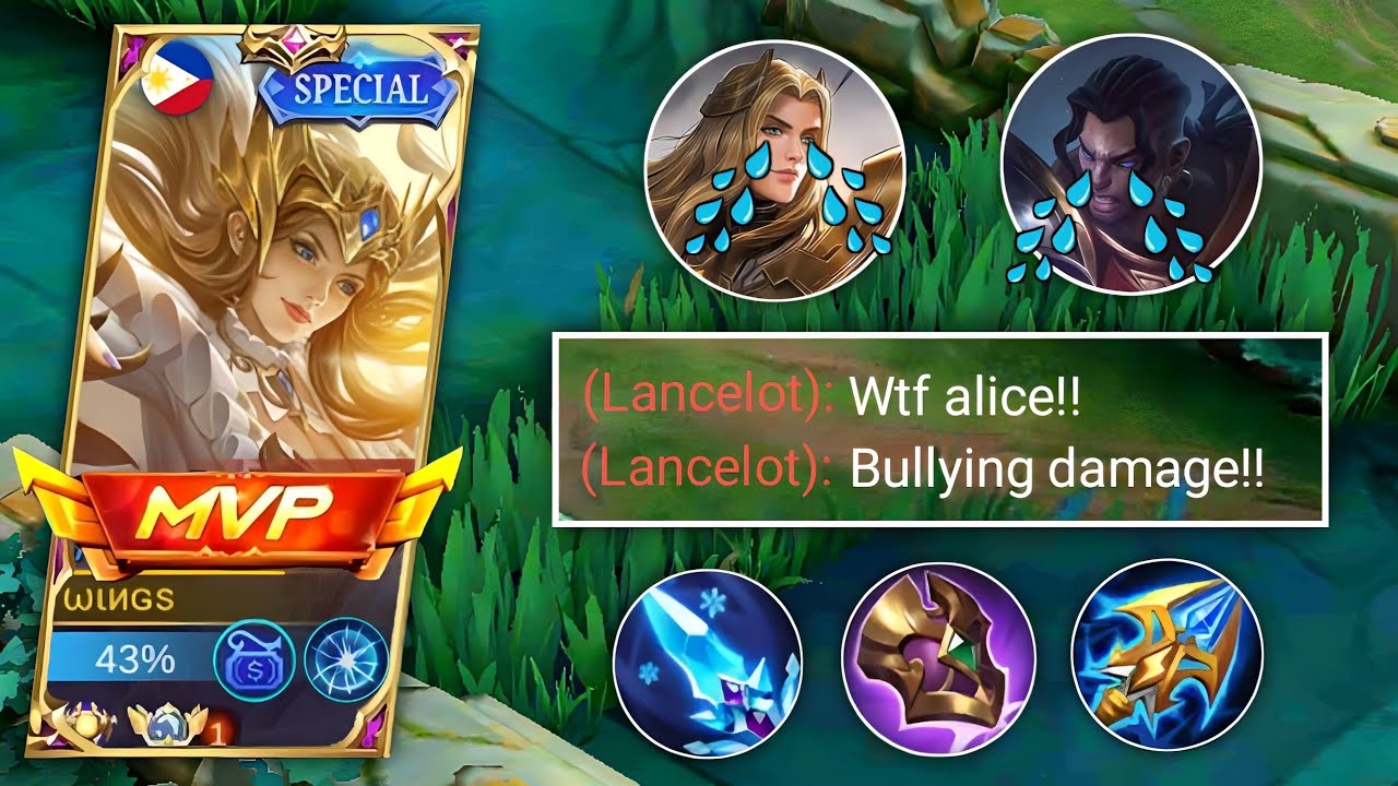 BEST ROTATION FOR GOLD LANE ALICE | ALICE GAMEPLAY 2023 | MLBB - YouTube