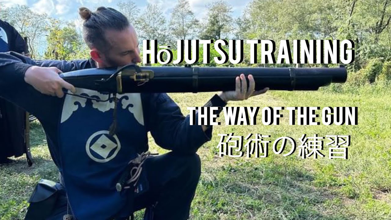 Hōjutsu Training with the Matsumoto Castle Gun Corps - YouTube
