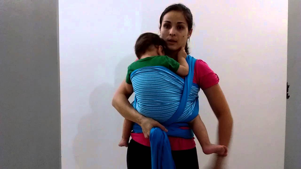 Cruz Envolvente com wrap sling Colo de Pano - amarração para o calor ...