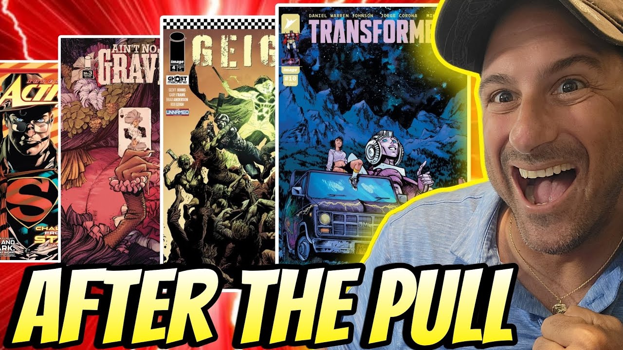 Action Comics And Spider-Man Slip While Transformers And Geiger Rise ...