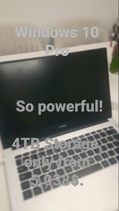 I GET THE 5,038$ HUAWEI MATEBOOK D4! 4TB STORAGE,AND IT'S WINDOWS 10 ...