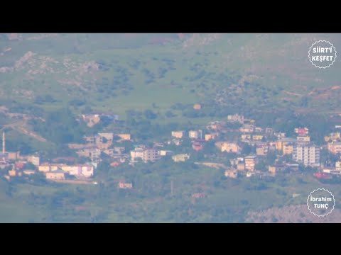 Siirt Merkezden Km Uzaktaki Şirvan İlçesine Bakış - 2020