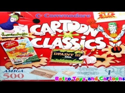 Amiga 500 Cartoon Classics Commercial Retro Toys and Cartoons - YouTube