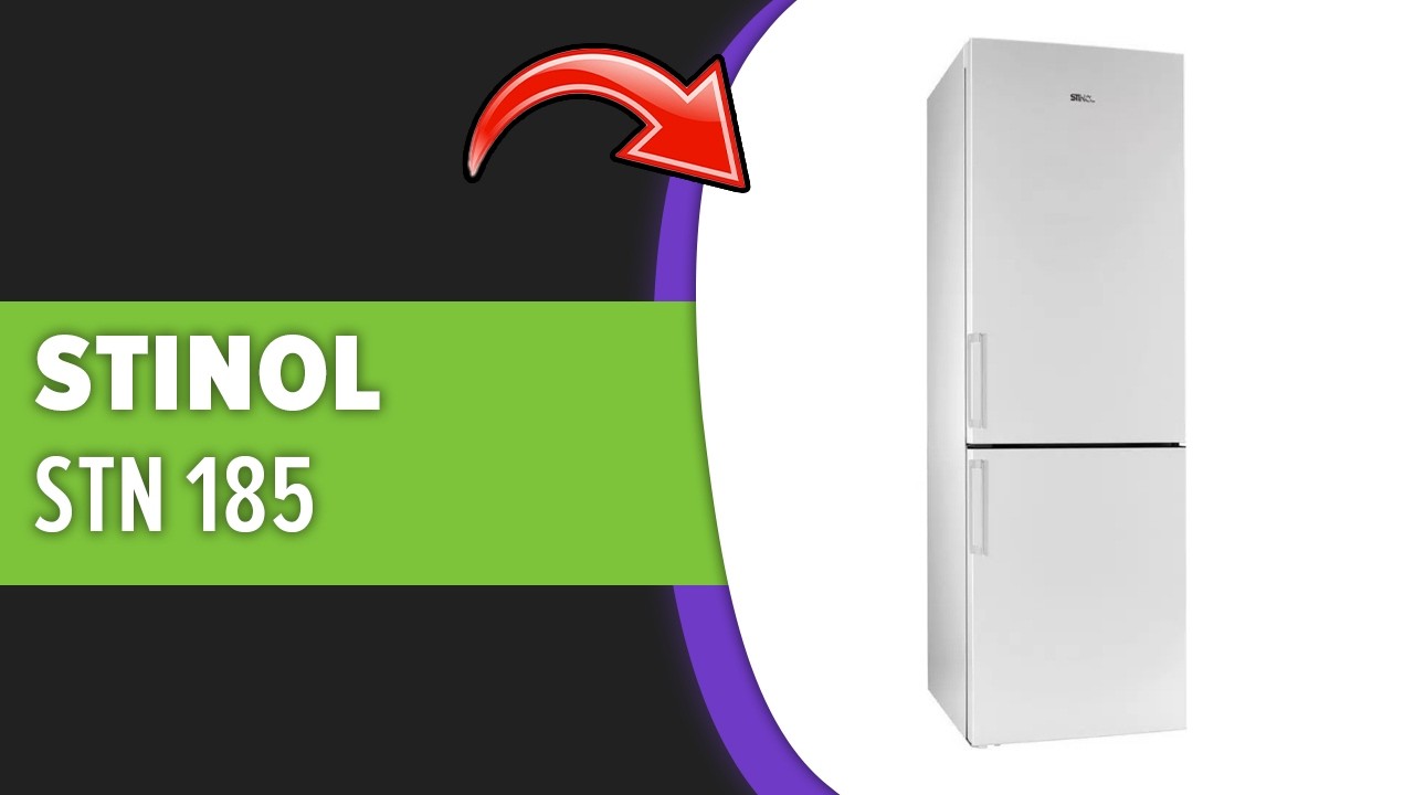 Холодильник Stinol STN 185 - YouTube