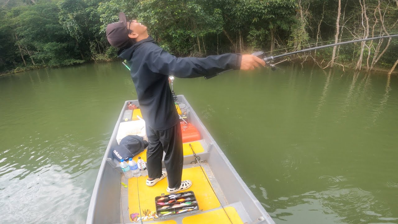 Rekod peribadi berjaya dipecahkan, tarikan mama #toman Tasik Gubir padu ...
