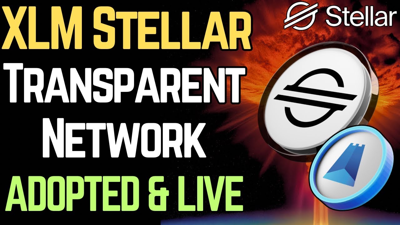 XLM: Stellar was QUIETLY ADOPTED (SHX/Transparent Network) - YouTube