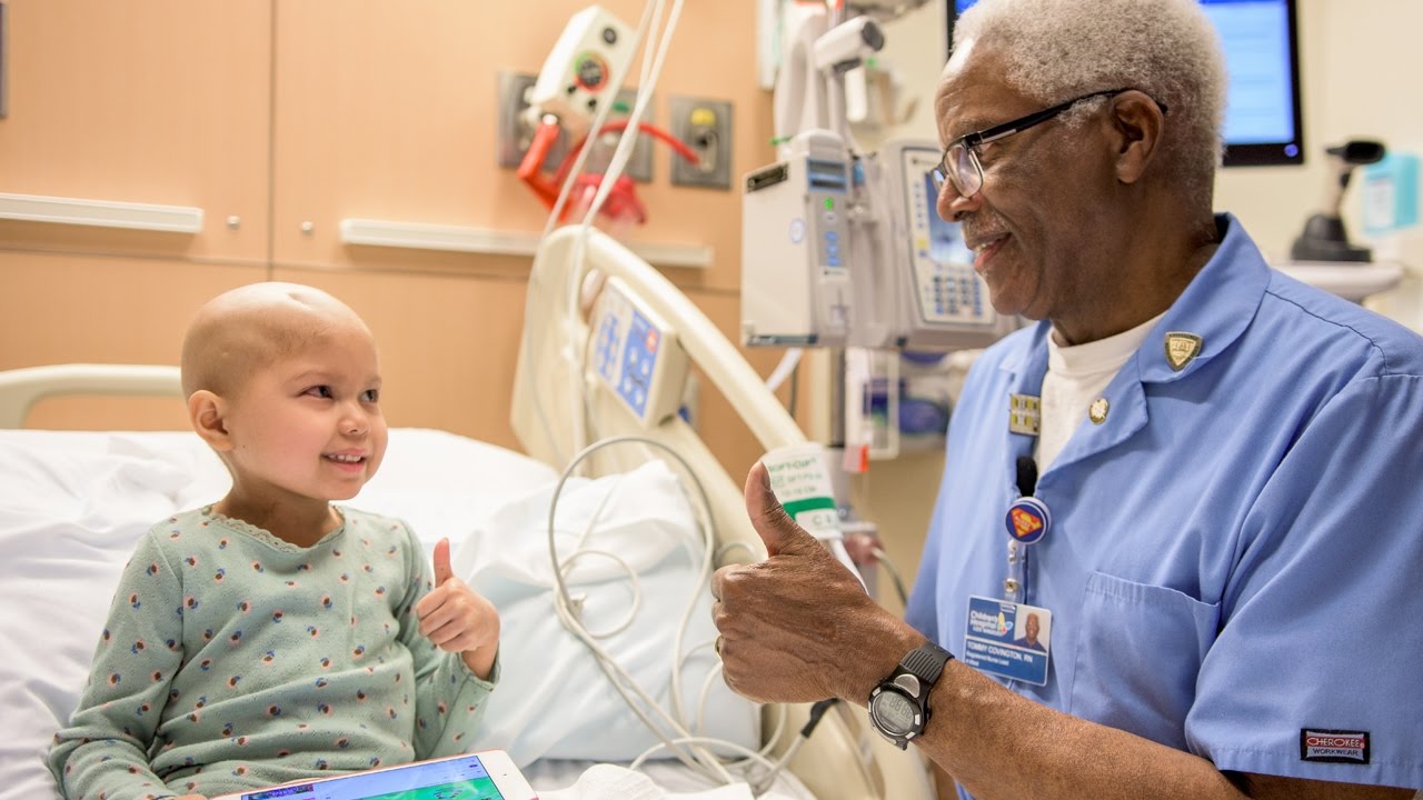 After 46 1/2 Years, Nurse Tommy Retires from CHLA - YouTube