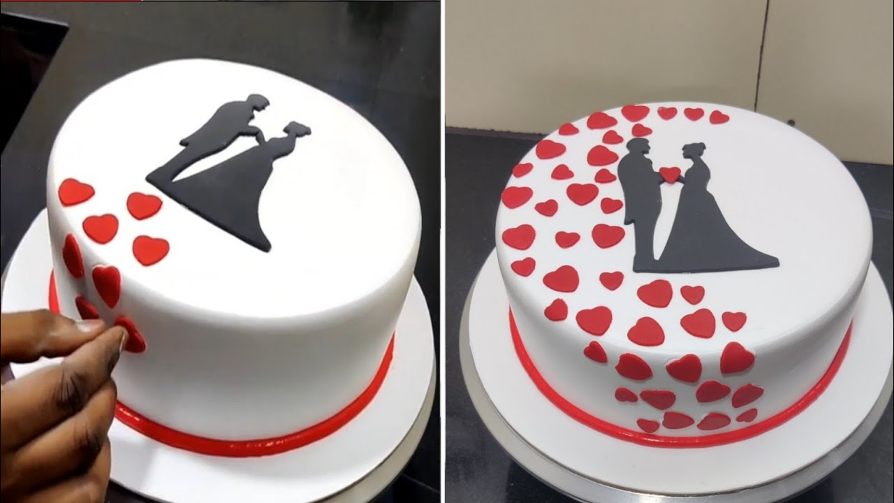 Engagement Cake | How To Make Engagement Cake | Cake Video - YouTube