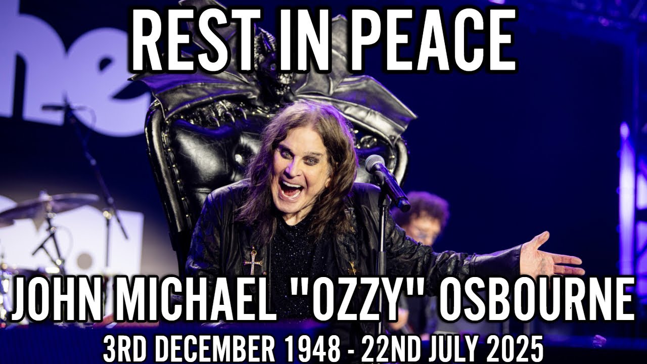 Rest In Peace: John Michael "Ozzy" Osbourne - Tribute & Thanks to a ...