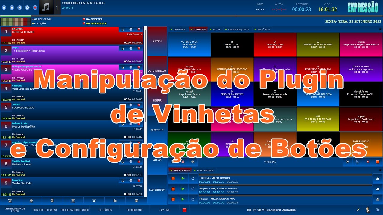 P-14 #DICAS MANIPULAÇÃO DAS VINHETAS VIA PLUGIN - YouTube