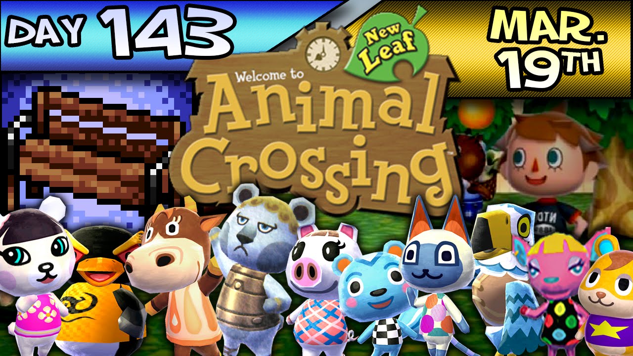 Animal Crossing: New Leaf – Day 143 – Mar. 19 – Cow Tipper! - YouTube