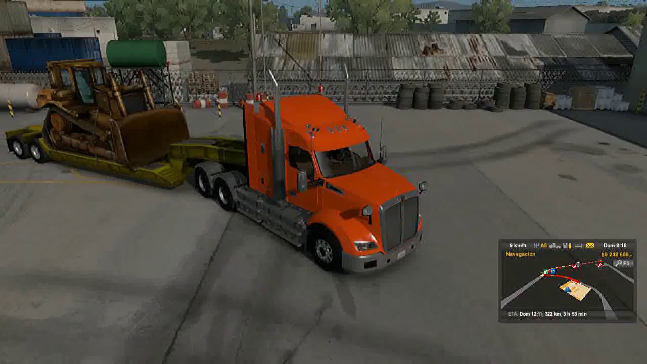 ATS kenwoth T610 Farmington - Santa Fe - YouTube