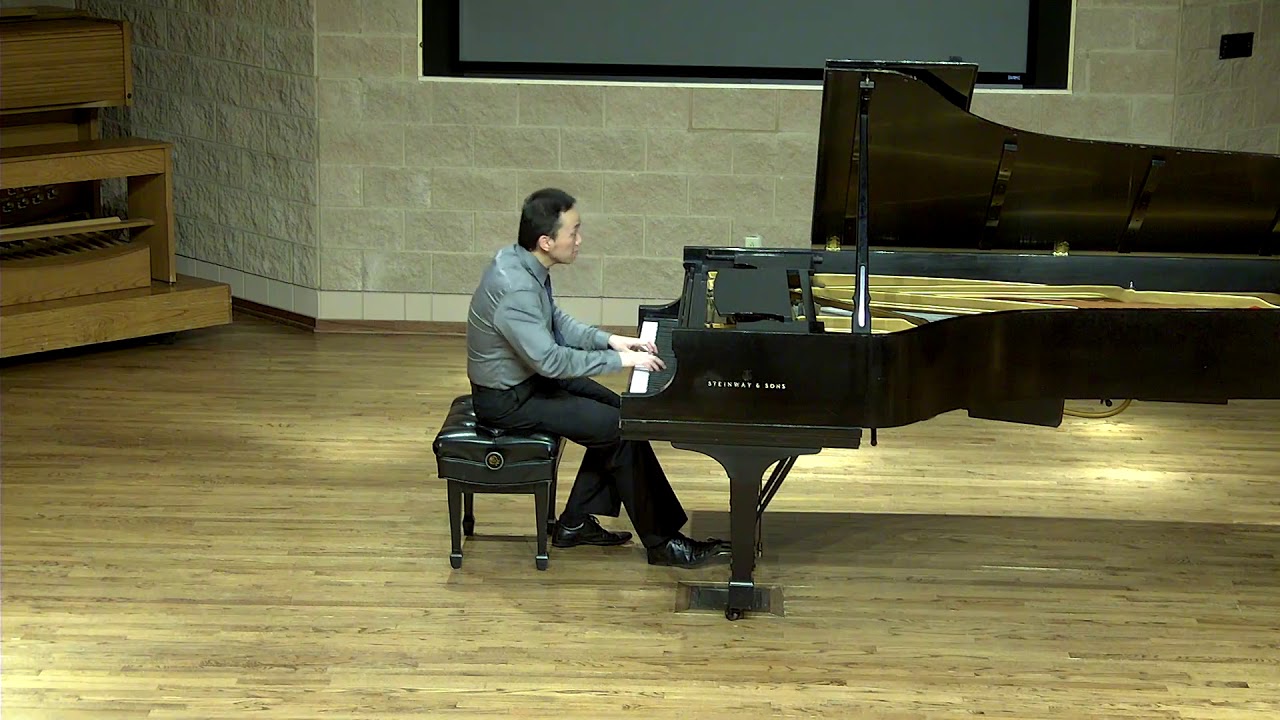 IWU Faculty Recital - Dr. Daniel Lin, Piano - March 13, 2019 - Part 2 ...