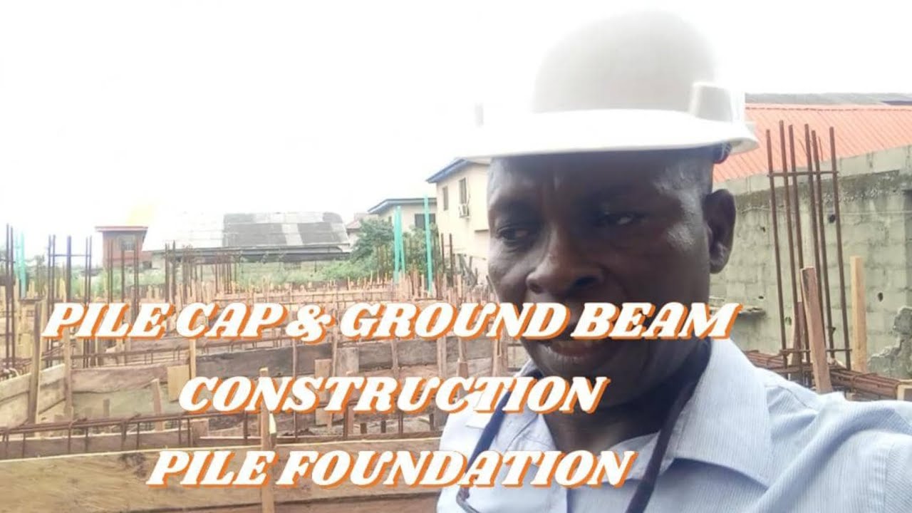 Pile cap and ground beam are two critical components in pile foundation ...