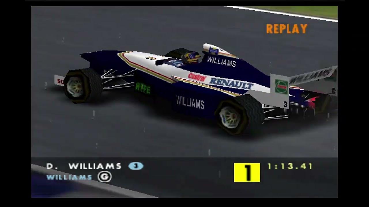 F1 - Williams - Última Volta - GP Europa - N64 #retrogames #n64 #f1 - YouTube