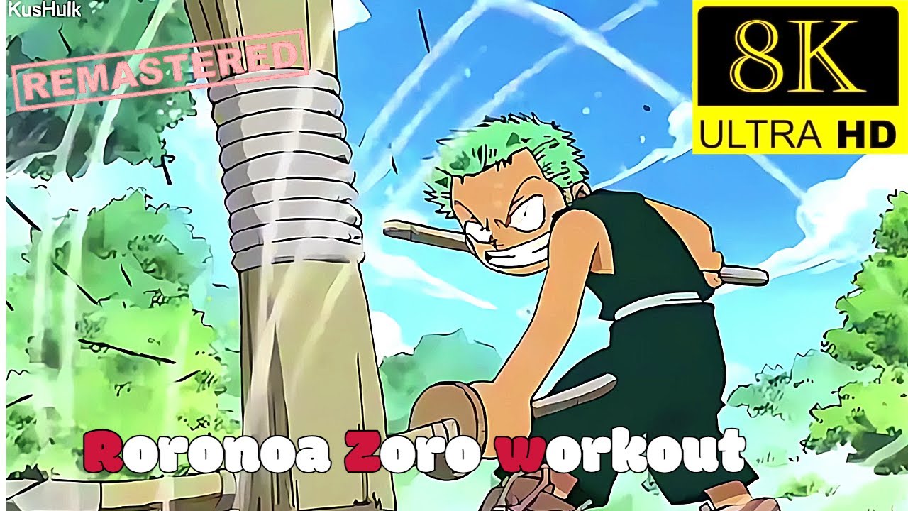 Roronoa Zoro workout compilation ｜ Zoro training collection ｜ #One ...