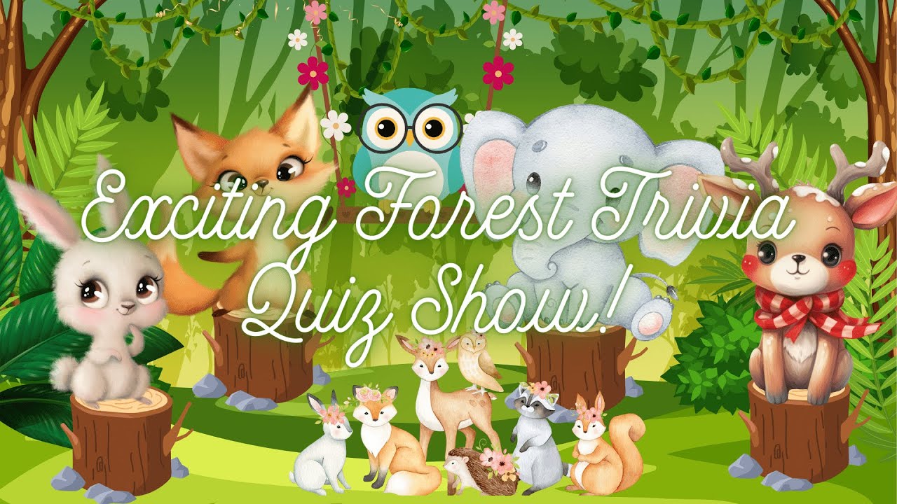 "Ultimate Forest Quiz Show: Fun Animal Trivia Challenge!" - YouTube