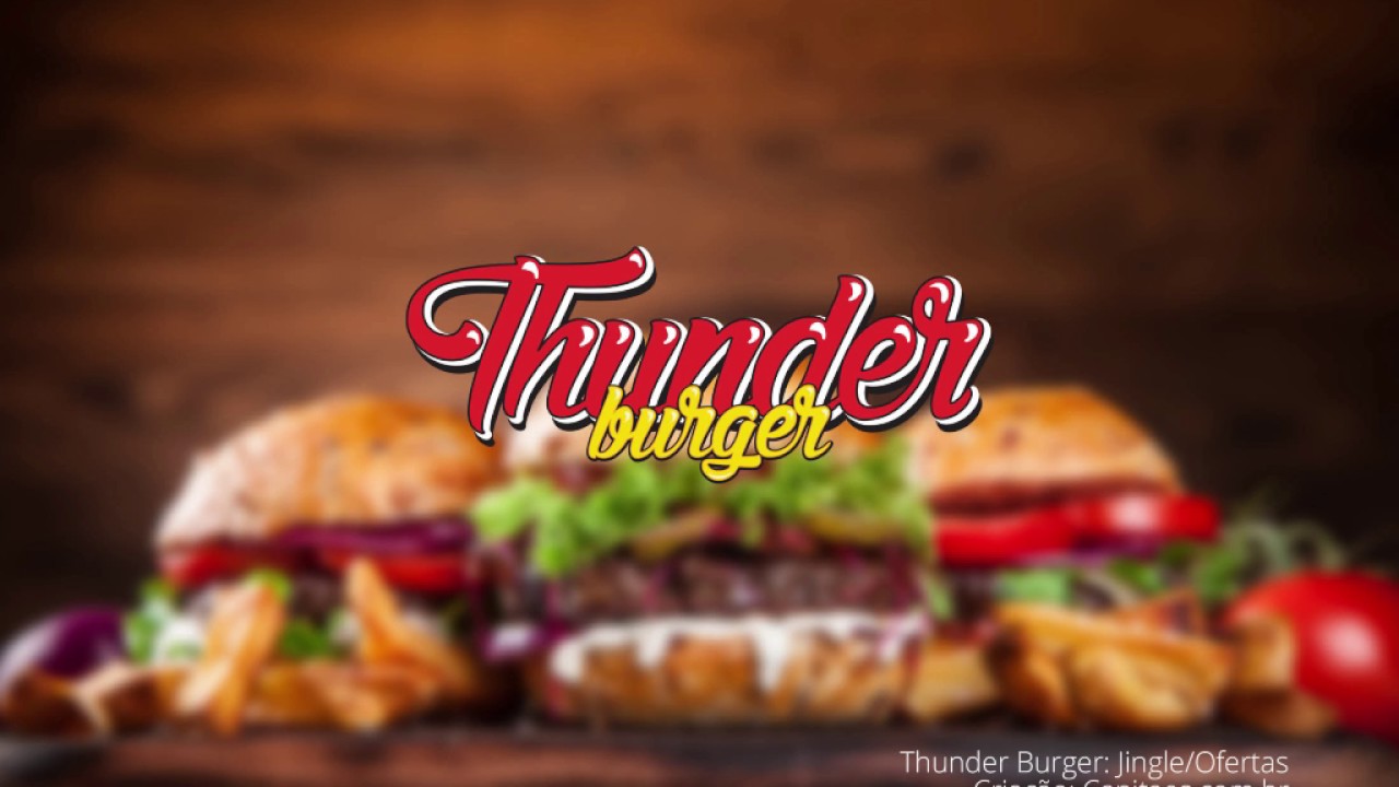 Thunder Burger - Jingle - YouTube