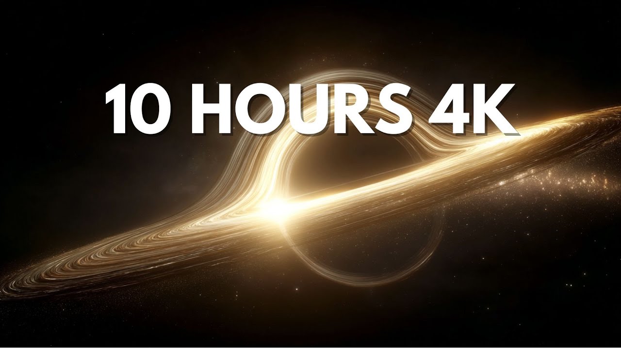 GARGANTUA: Supermassive Black Hole 10 Hours | Deep Space Brown Noise ...