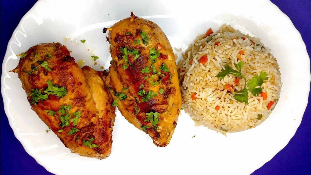 Stuffed Chicken Breast Recipe| How To Make Stuffed Chicken| Vegetable ...