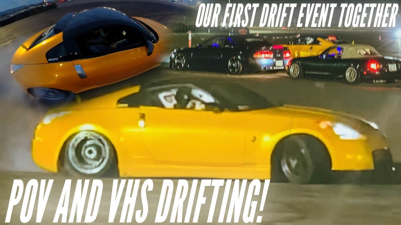 POV Drifting! (VHS Video) Drift Event With the Whole Team! - YouTube