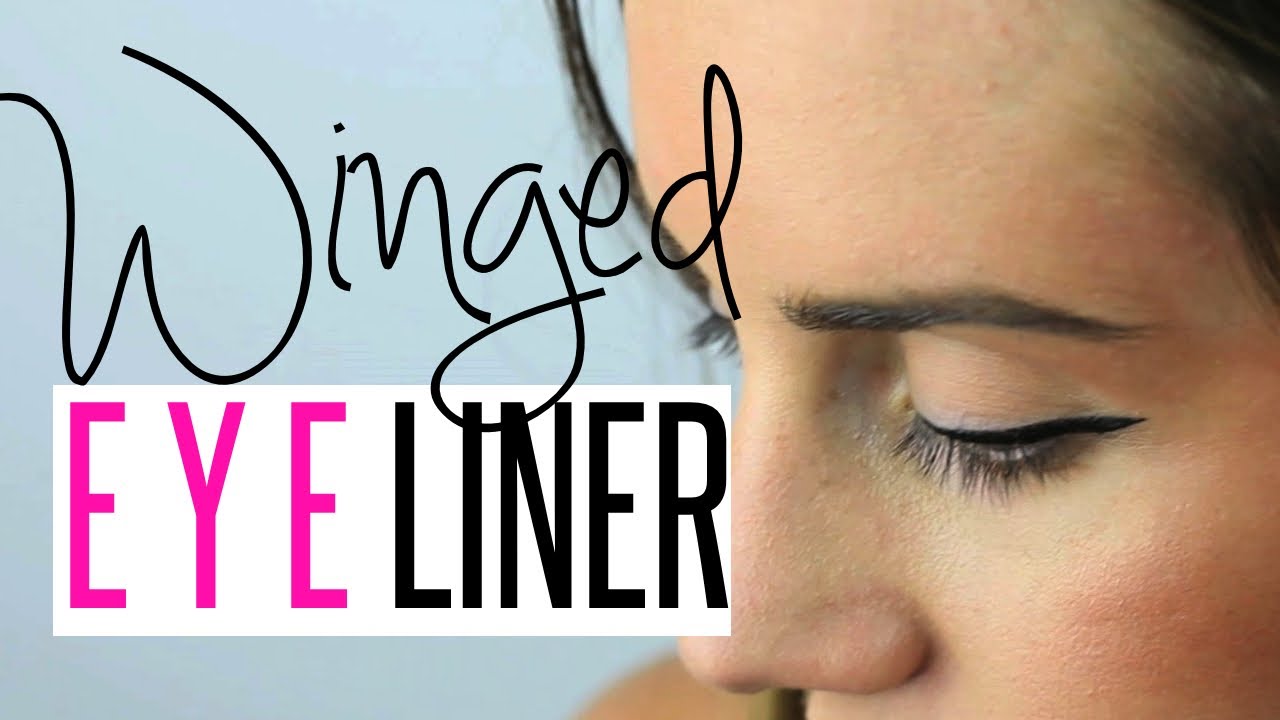 Winged Eyeliner Make Up Diy Youtube