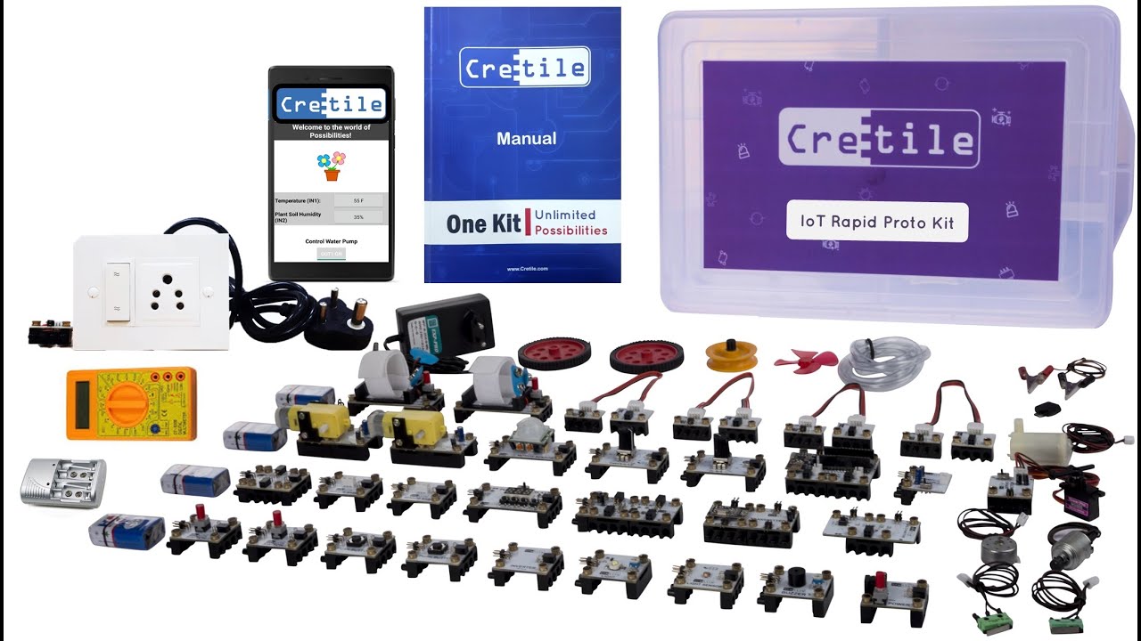 Cretile : Super Easy Modular Electronics, Robotic, & IoT for EVERYONE ...