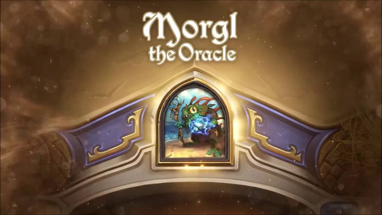 NEW HEARTHSTONE SHAMAN HERO! Morgl the Oracle MURLOC!! - YouTube