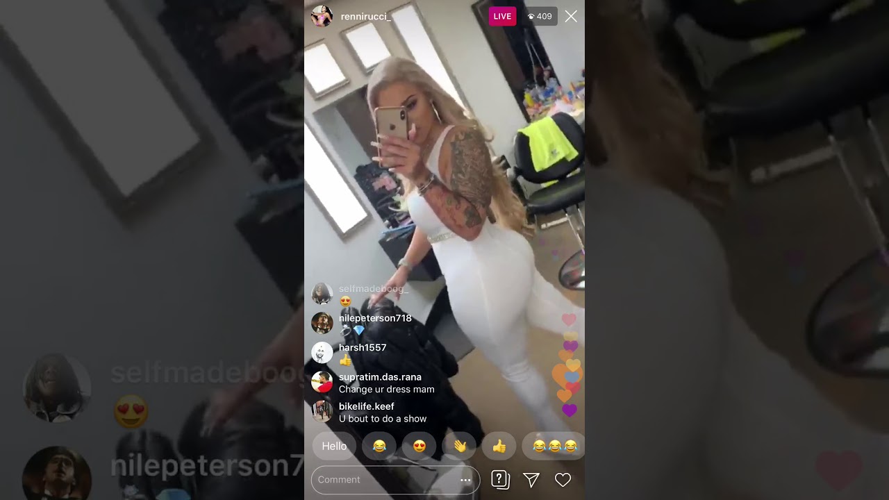 RENNIRUCCI 😍 IG LIVE - YouTube