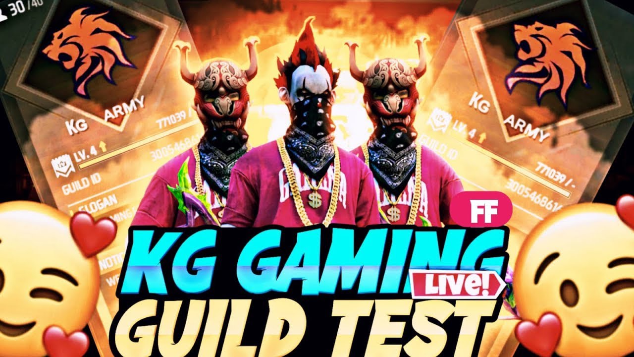 FF LIVE | FREE FIRE LIVE GUILD TEST | FF LIVE GUILD TEST DAY:- 😎 # ...