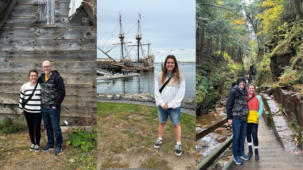 MAYFLOWER, SALEM, & FLUME GORGE //MAINE ROAD TRIP PART 2 - YouTube