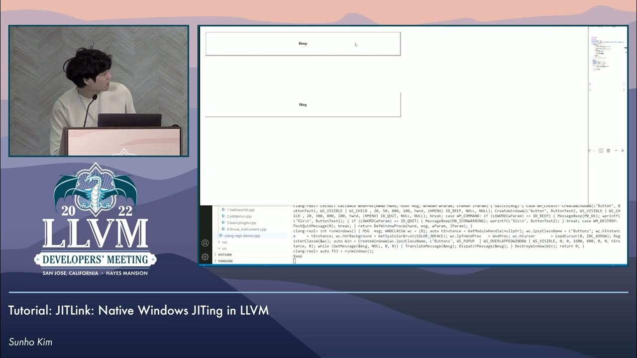 2022 LLVM Dev Mtg: JITLink: Native Windows JITing in LLVM - YouTube