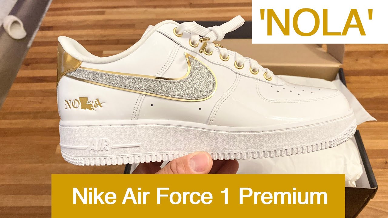 Nike Air Force 1 Low Premium 'New Orleans' | The Details | #NOLA #504 # ...