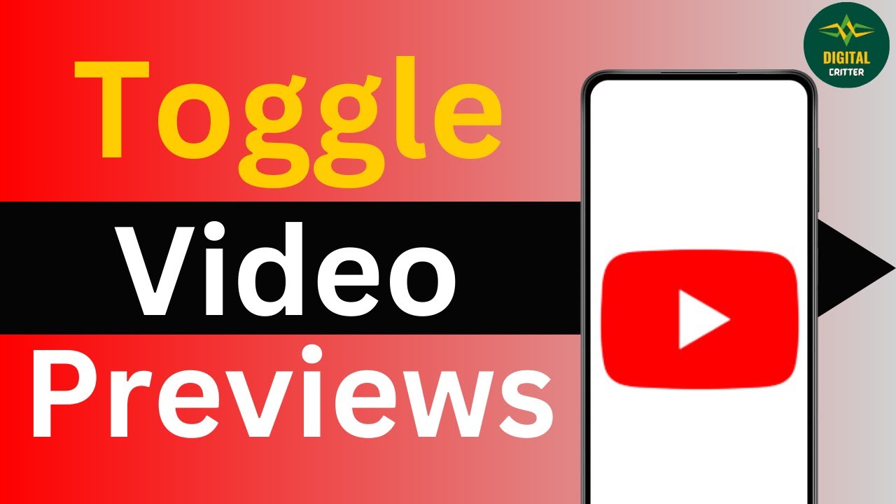 How To Enable Or Disable Video Previews On YouTube ? - YouTube