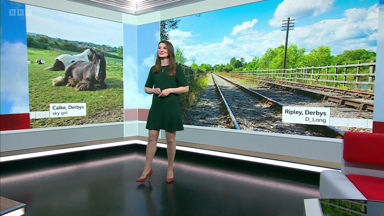 Natasha Turney - East Midlands Today Weather 29May2025 - YouTube