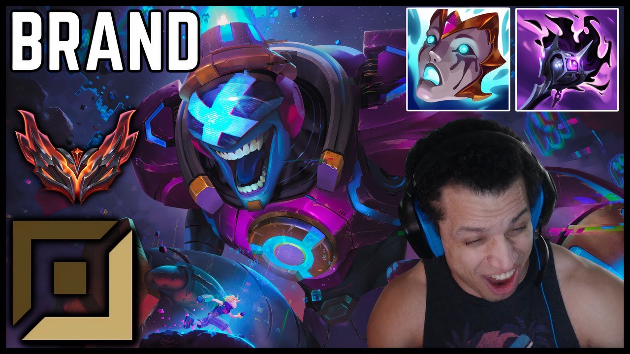 🌋 Tyler1 I CAN'T STOP PLAYING BRAND | Brand ADC Full Gameplay | Season ...
