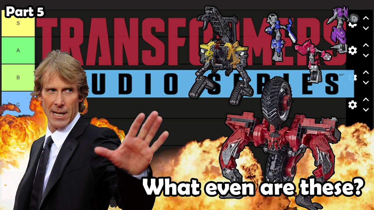 The Strangest Transformers Designs Ever? | Ranking Every Studio Series ...