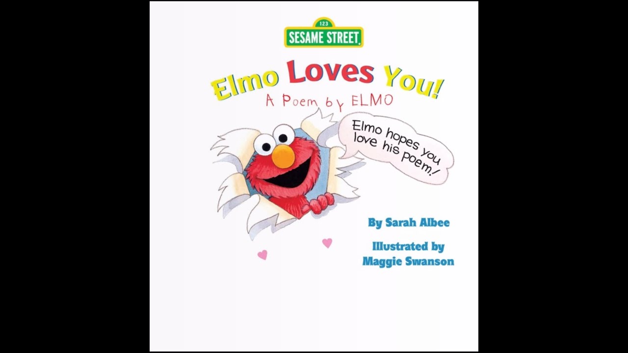 Sesame Street-Elmo Loves You-Books for kids-Read aloud-Storytime ...