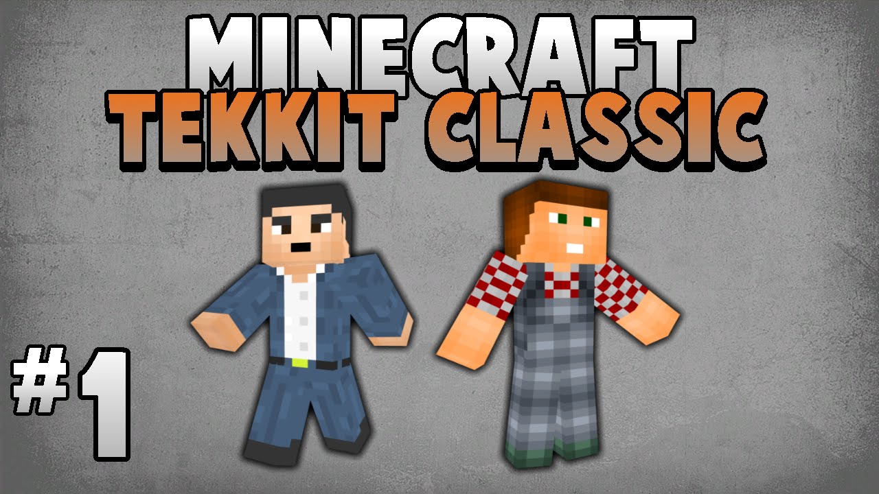 Minecraft: Tekkit Classic - Let's Get Started! - Episode 01 - YouTube