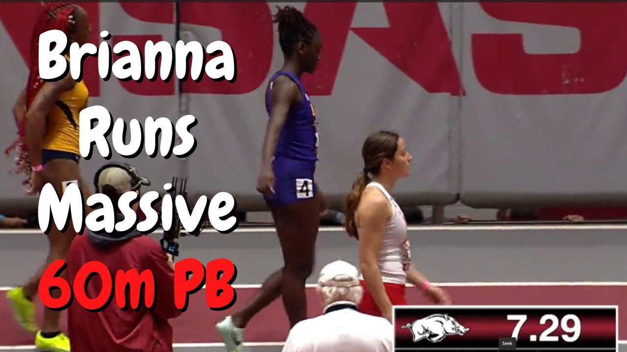 Brianna Lyston Runs Massive 60m PB Looking Easy! (Race Included) - YouTube