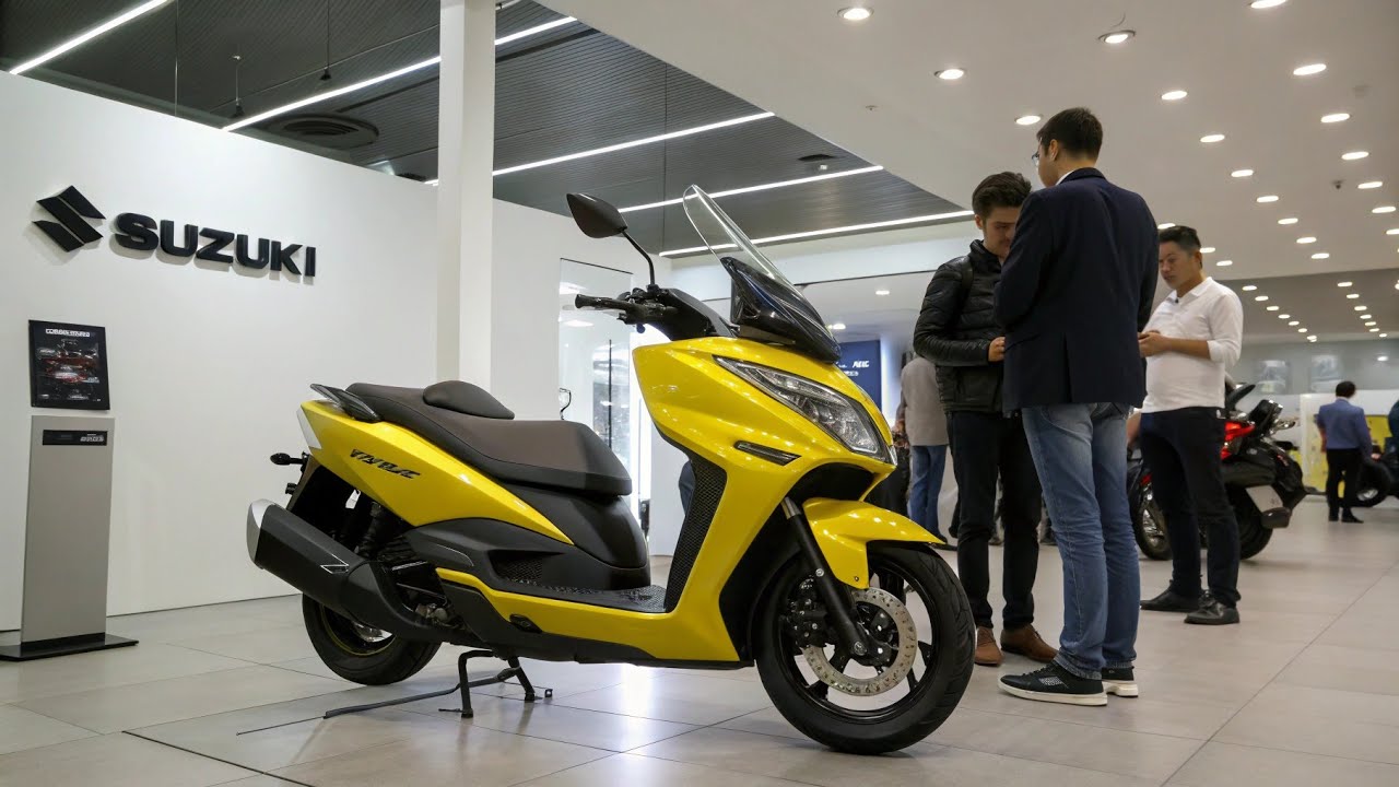 New 2025 Suzuki Burgman 180 Finally Launched.!!! - YouTube