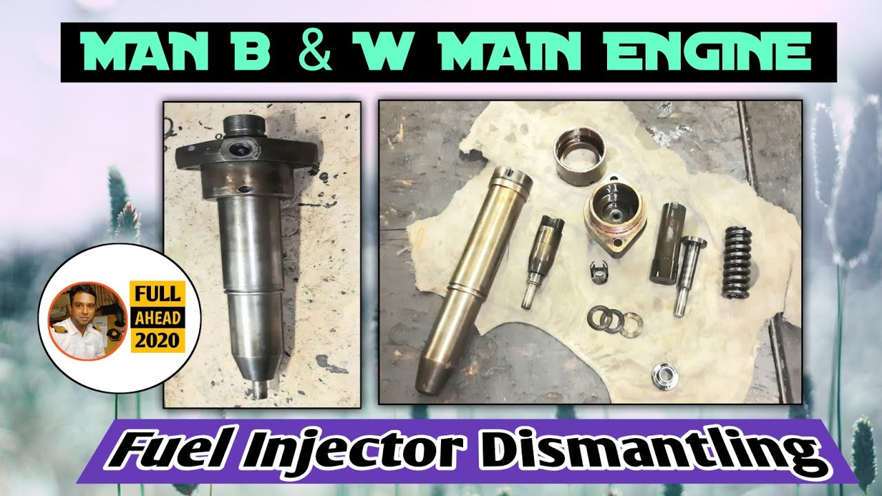 M/E Fuel Injector -1 || MAN B&W || Dismantling || বাংলায় শিখি II ...