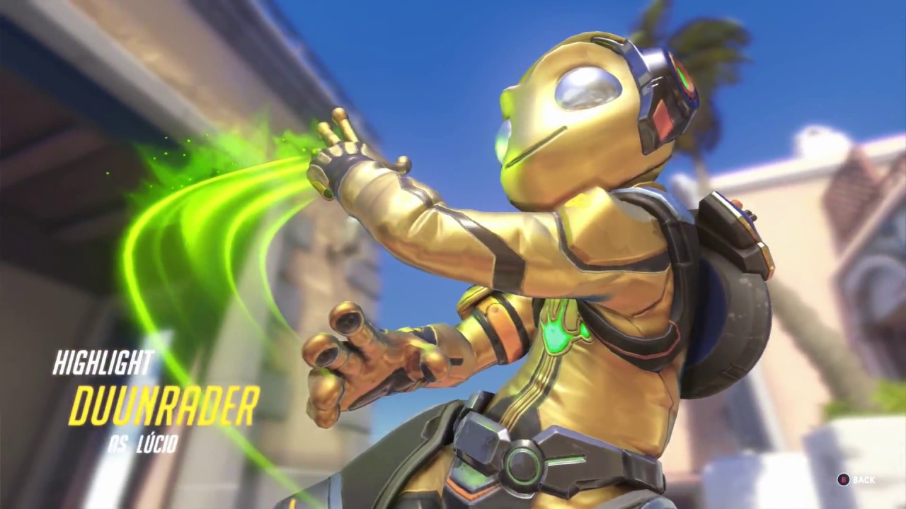 Overwatch Highlight Lucio Ilios (10-07 D) - YouTube