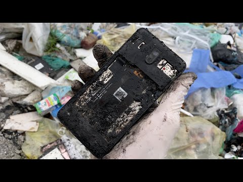 Restoring Abandoned Phone Found From Rubbish, Restore Nokia 2, Destroyed Phone Restoration