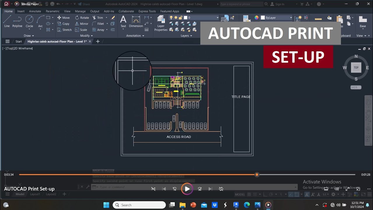 How to Print in AutoCAD | Convert AutoCAD drawings to PDF. # ...