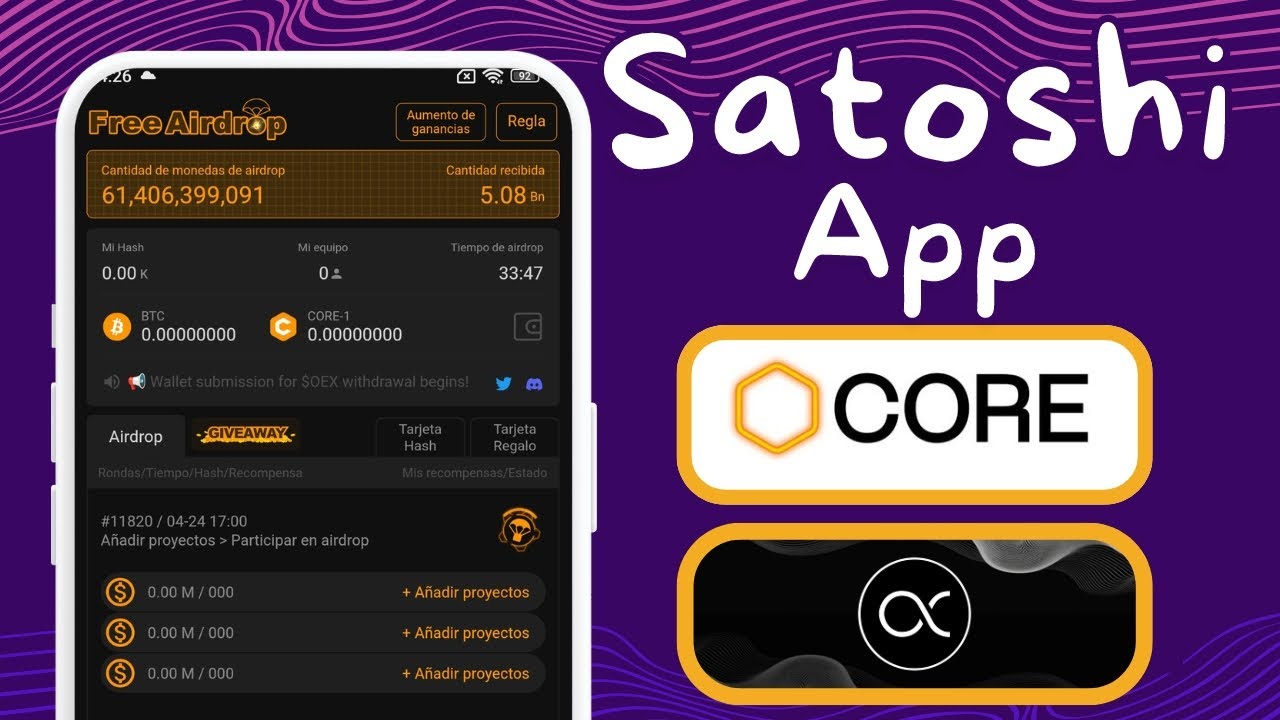 LA MEJOR APLICACIÓN DE LANZAMIENTO AEREO//SATOSHI APP// OPEN EX ...
